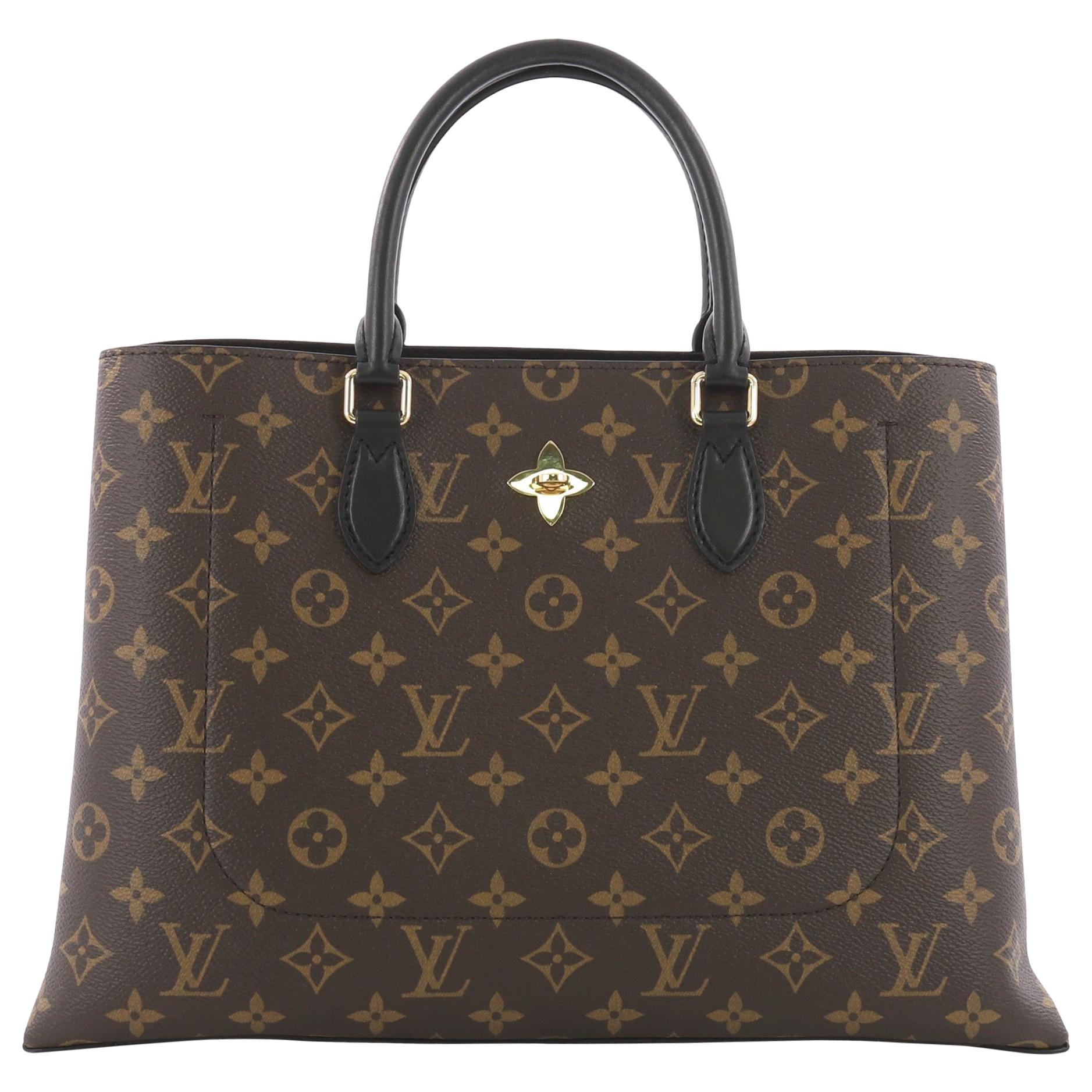 Louis Vuitton Flower Tote Monogram Canvas at 1stDibs | flower tote ...