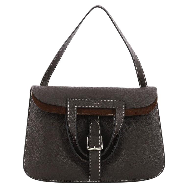 Hermes Halzan Handbag Togo 31 at 1stDibs | hermes halzan 31, halzan 31 ...