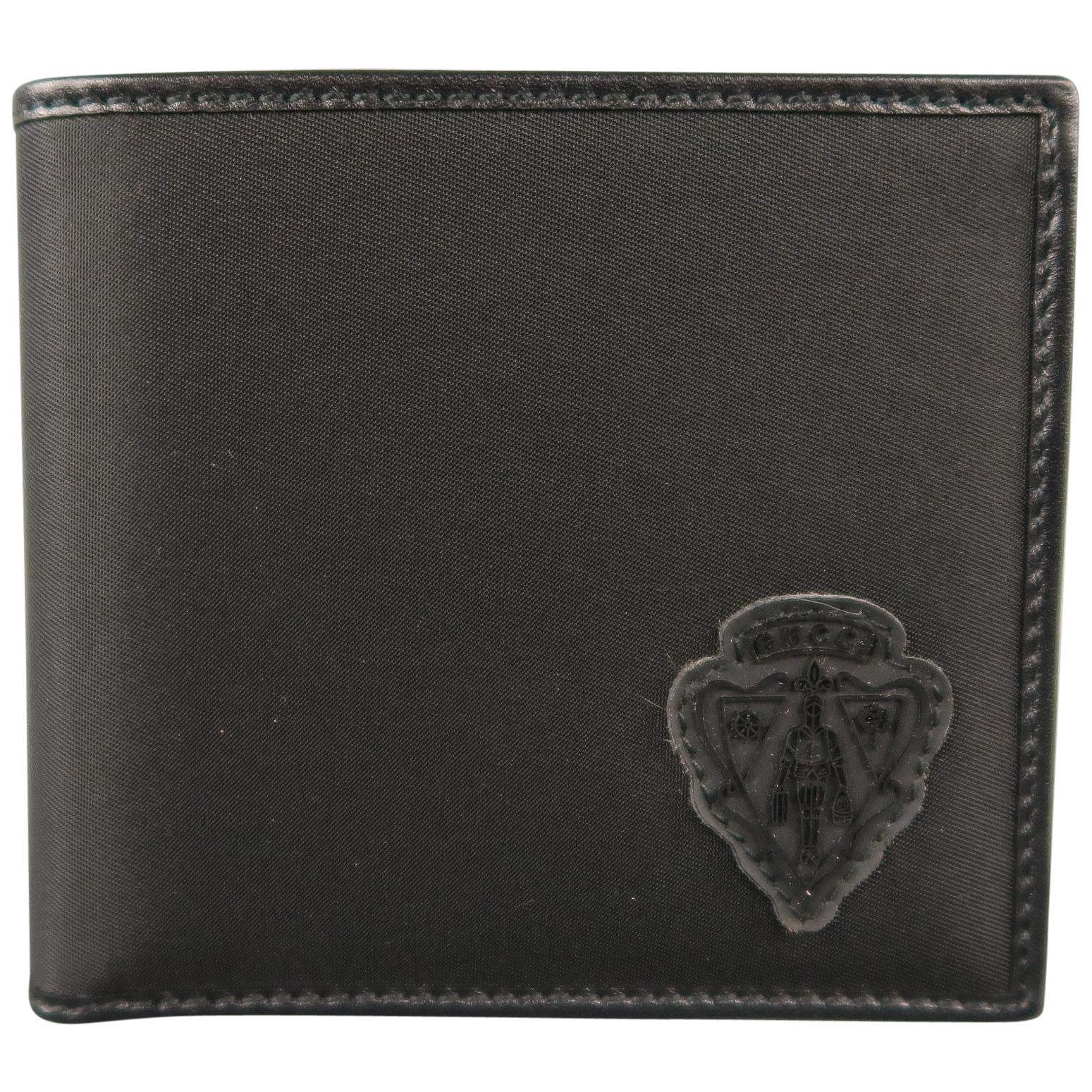 Gucci Black Brown Leather GG Logo Men's Women's Travel Fanny Pack Waist ...