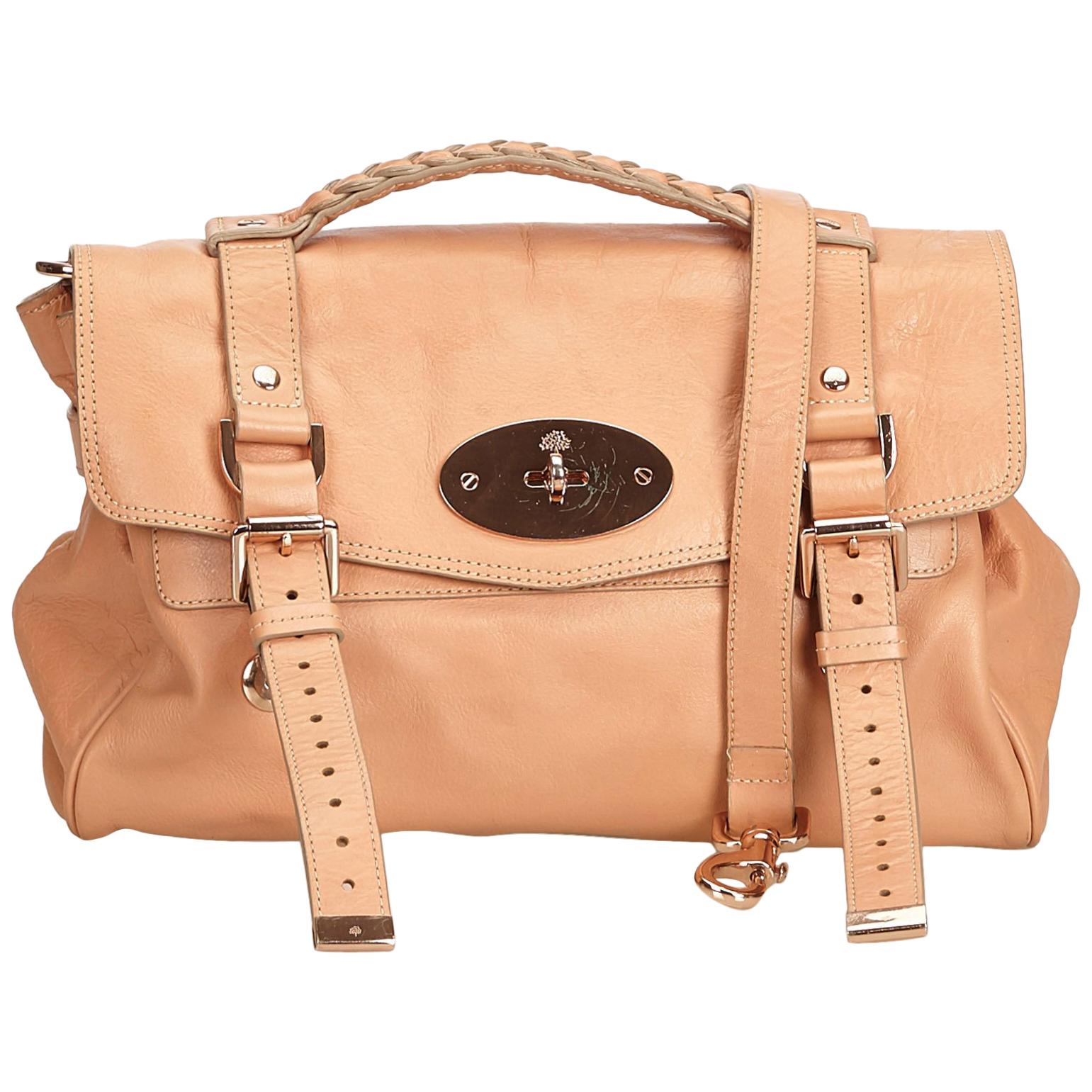 Mulberry Pink Leather Alexa Satchel at 1stDibs | mulberry alexa pink ...