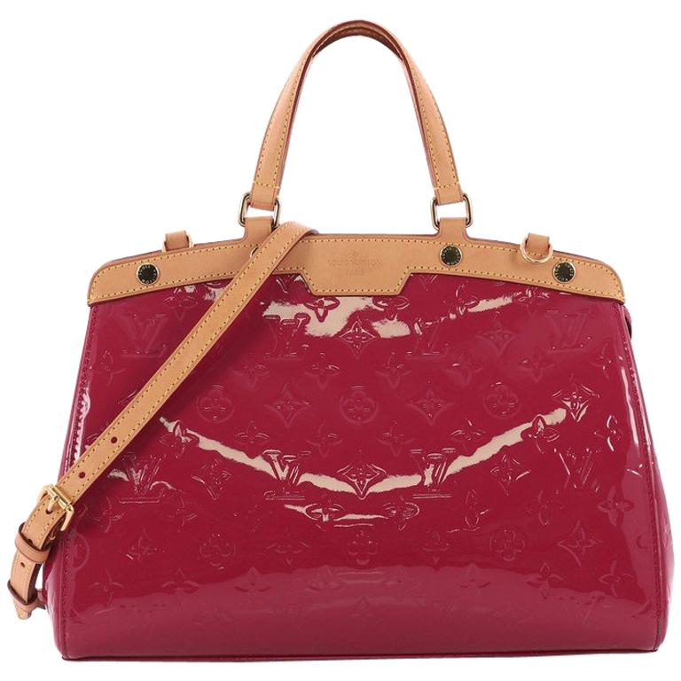Louis Vuitton Brea Handbag Monogram Vernis MM at 1stdibs