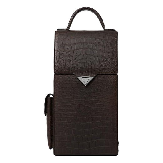 TYLER ELLIS LJ Handbag Cognac Leather Gold Hardware For Sale at 1stDibs