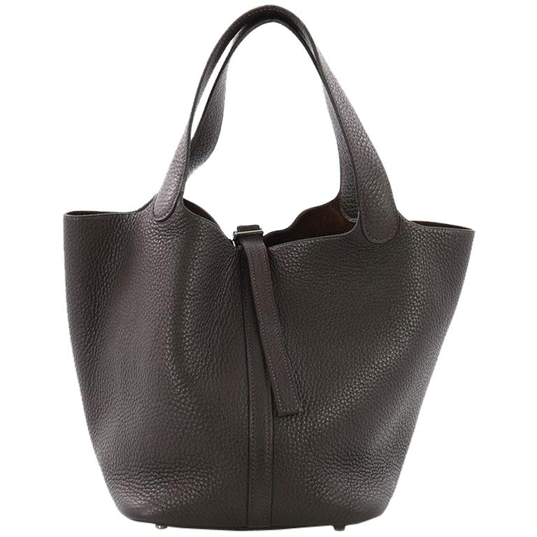 Hermes Picotin Lock Handbag Clemence GM at 1stDibs | hermes picotin gm