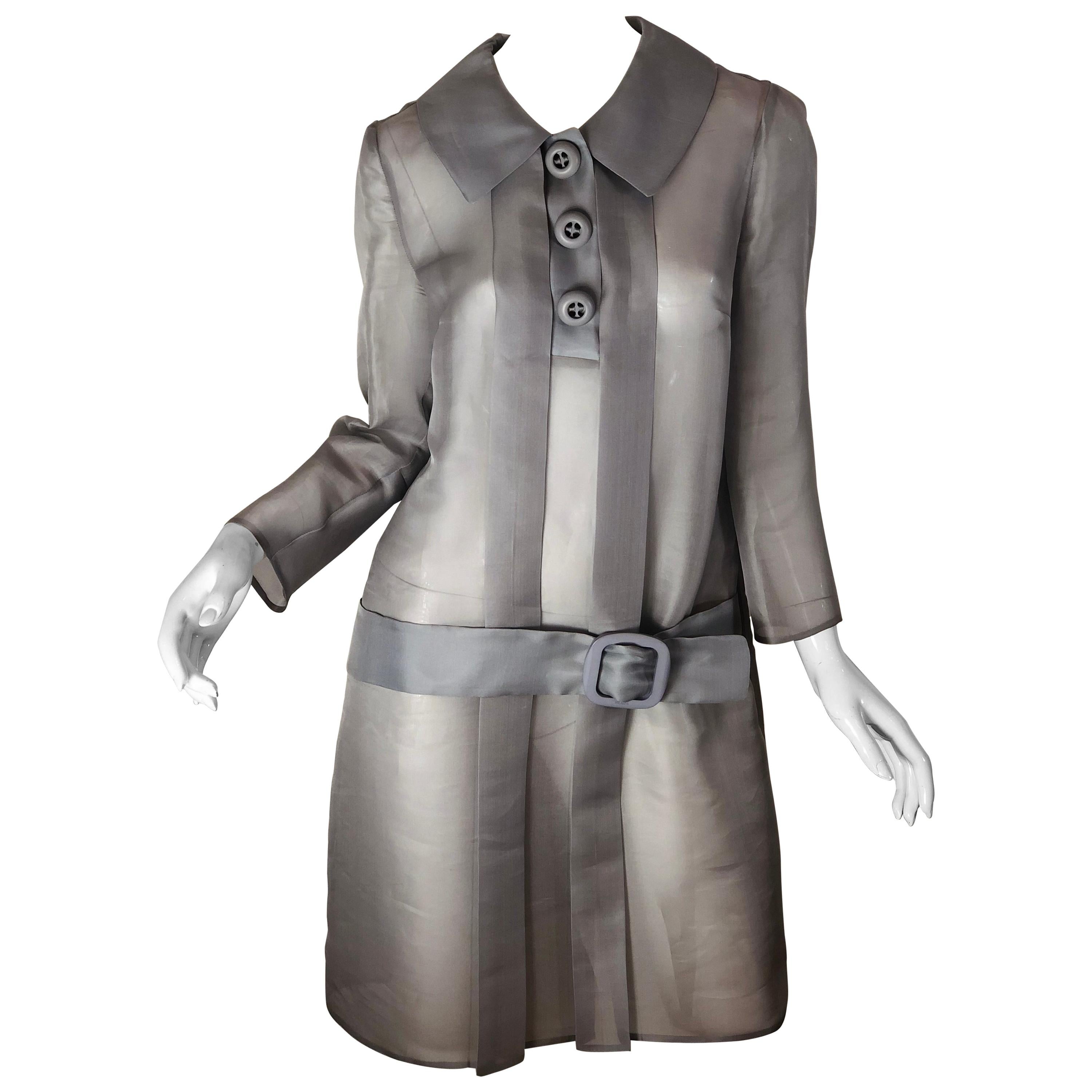 Prada Silk Dress at 1stDibs