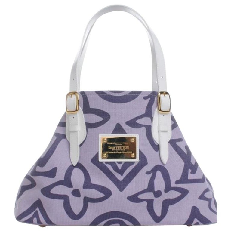 Louis Vuitton Cabas Tahitienne Pm 218989 Lilac (Purple) Leather Tote ...