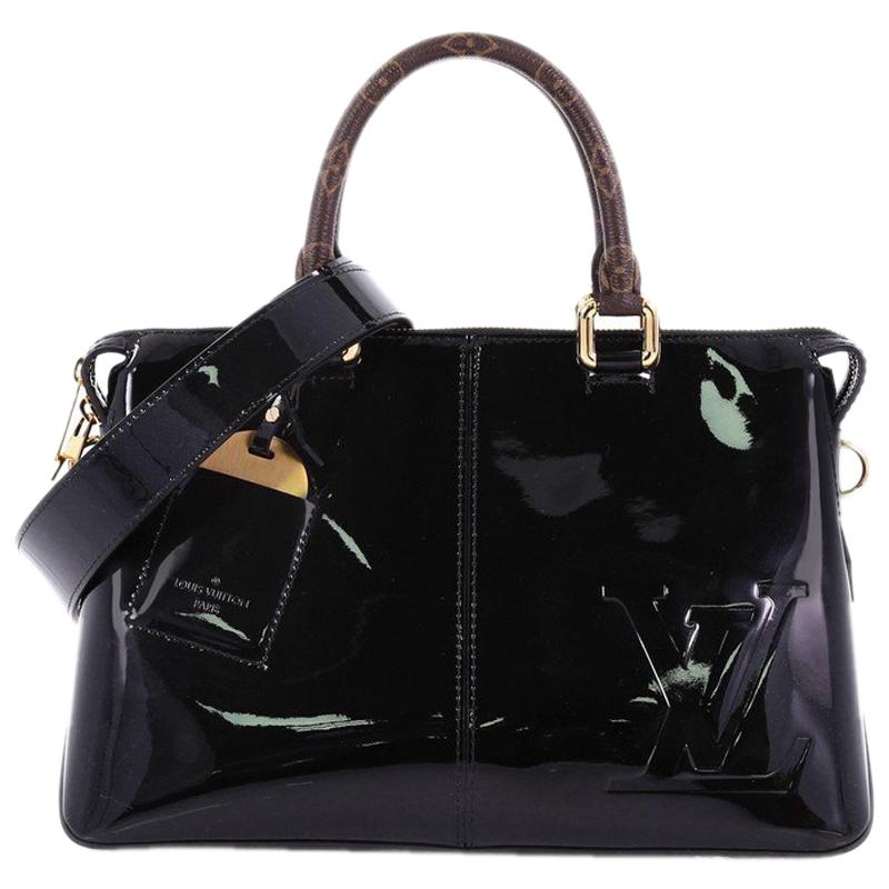 Louis Vuitton Miroir Handbag Vernis with Monogram Canvas at 1stDibs