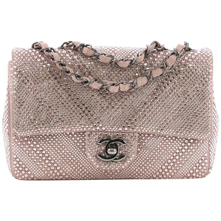 Chanel CC Flap Bag Strass Embellished Leather Small at 1stDibs | chanel ...