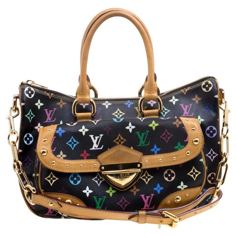 Louis Vuitton Black Multicolor Monogram Canvas Rita Bag at 1stdibs