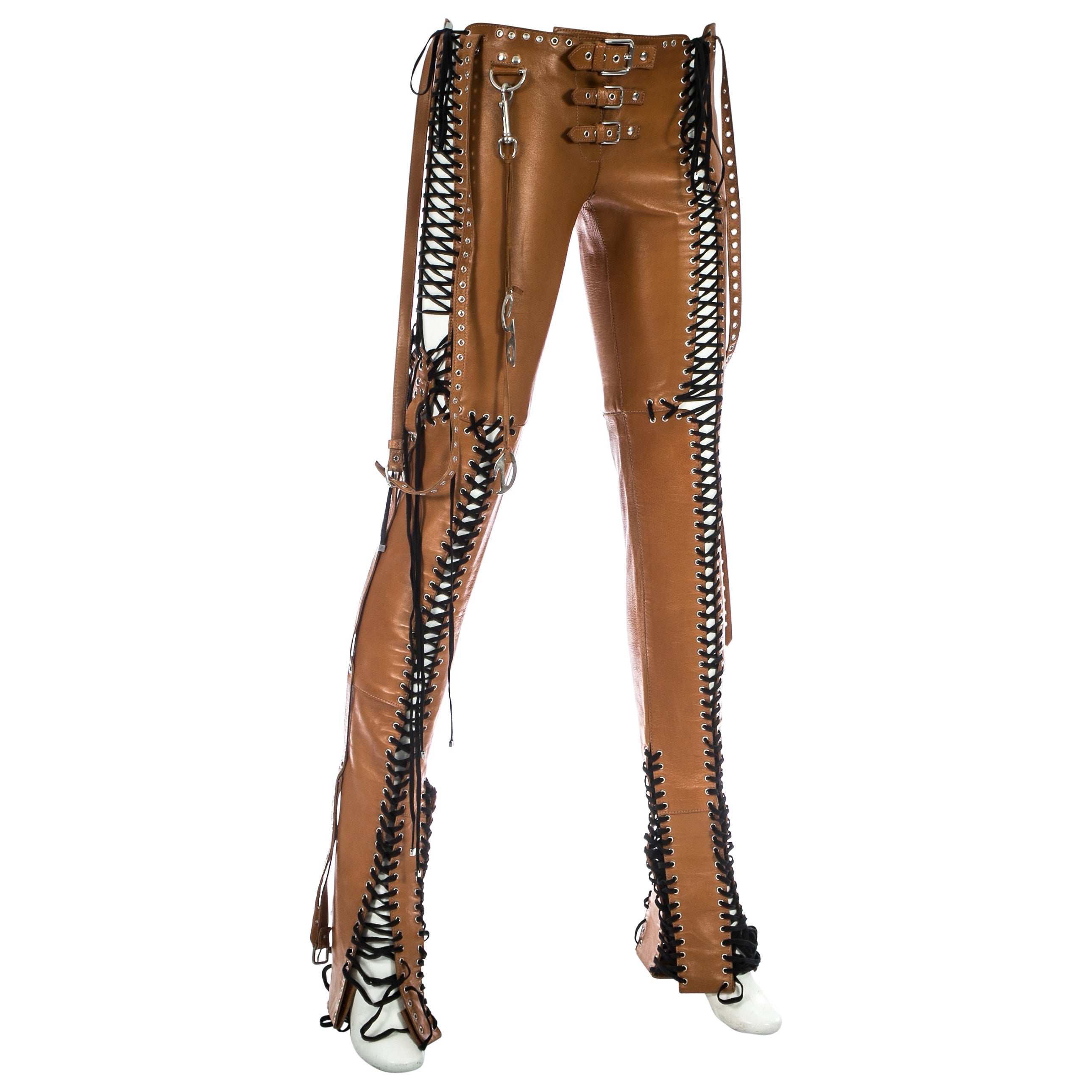 PAN-T-BOOTS c.1960's Multicolor Pear Polka Dot Leggings Pant Boot Size ...