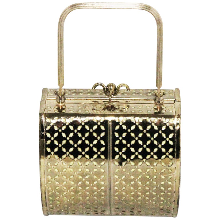 Mini Gold Bag made in Japan 60s For Sale at 1stDibs