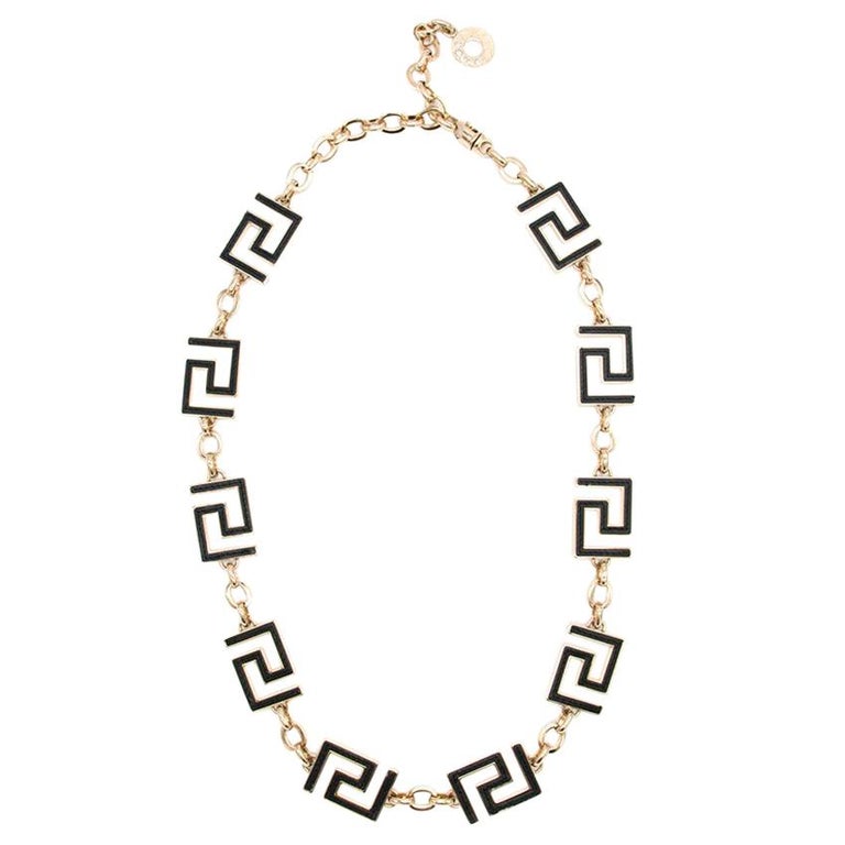 Versace Gold Maze Symbol Belt at 1stDibs | versace symbol