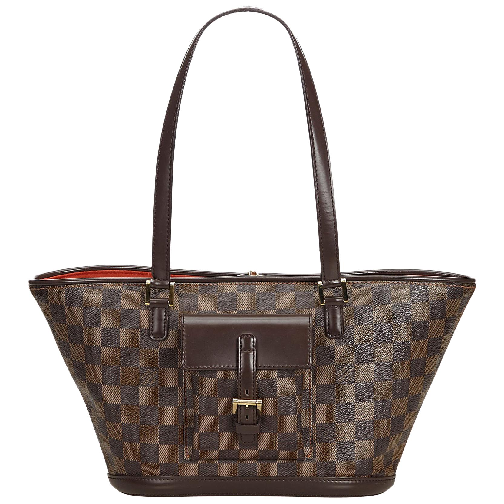 Louis Vuitton Brown Damier Ebene Manosque PM at 1stDibs
