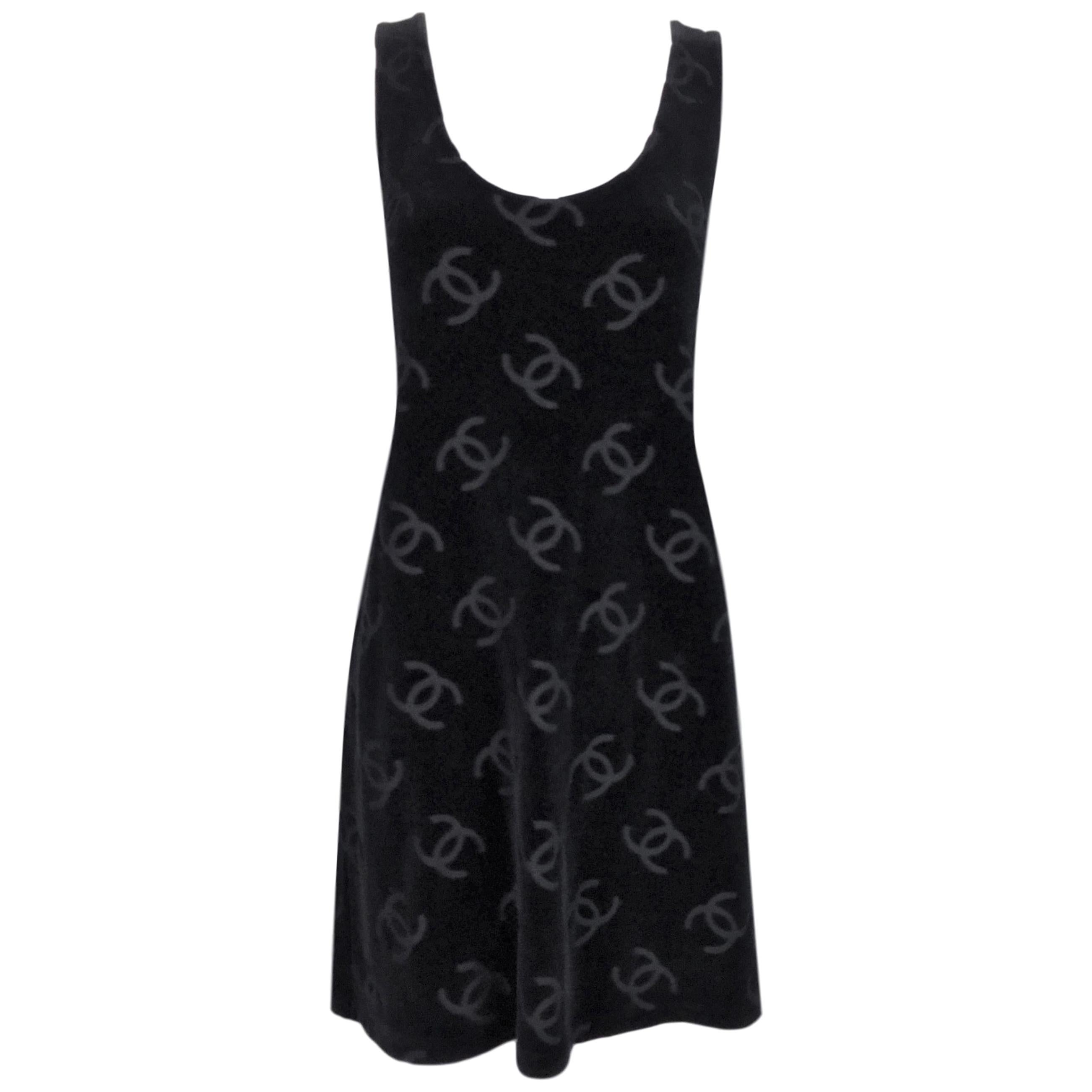 Chanel Logo Dress - 32 For Sale on 1stDibs