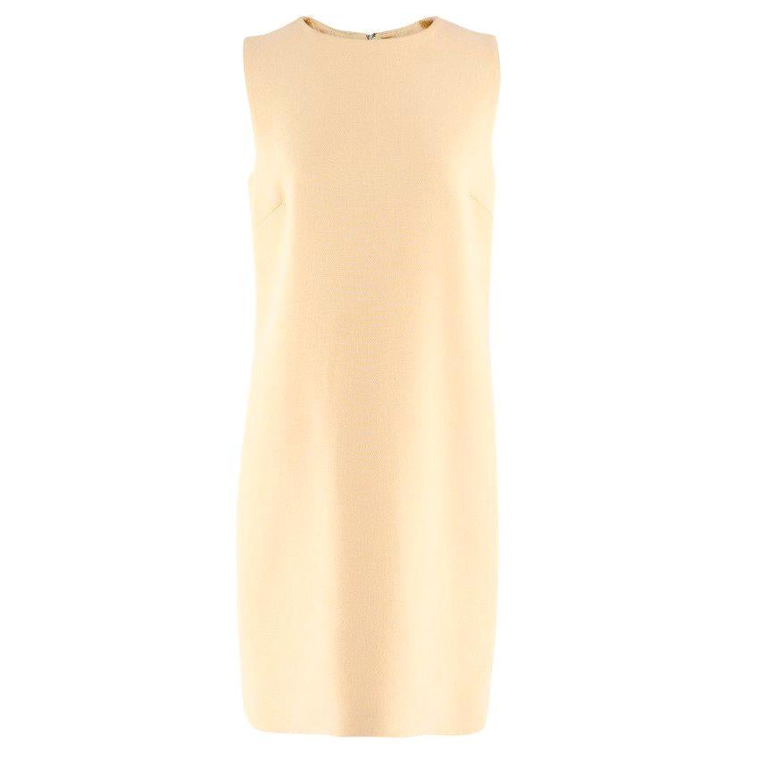 Dolce and Gabbana Yellow Shift Dress US 8 at 1stDibs