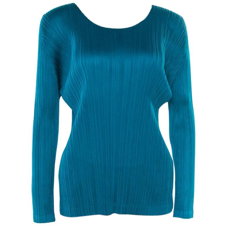 Emerald Green Blouse - 3 For Sale on 1stDibs | emerald green top ...