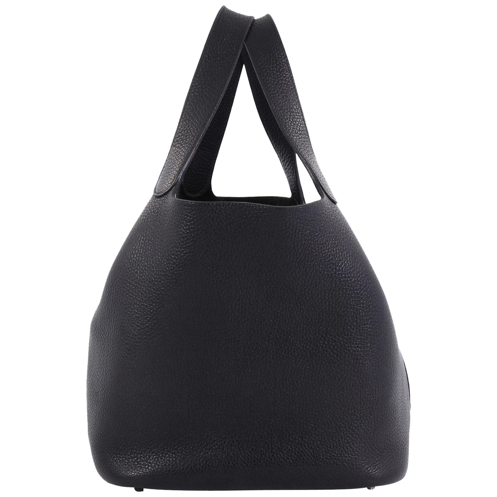 Hermes Picotin Handbag Clemence GM at 1stDibs | hermes picotin gm