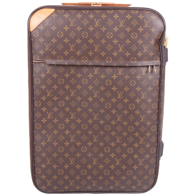 Louis Vuitton Pegase 70 Monogram Suitcase - brown at 1stDibs