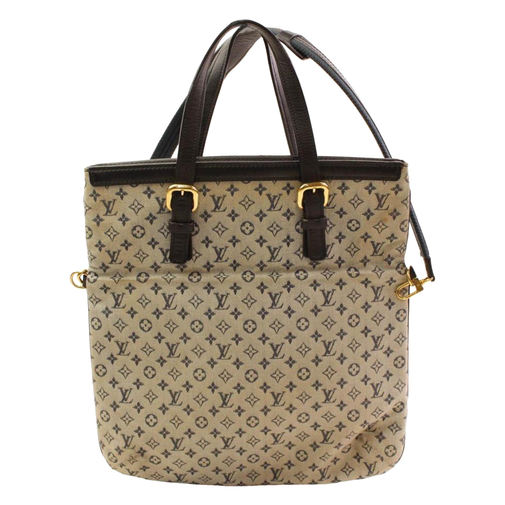 Louis Vuitton Francoise Monogram Mini Lin 2way 866335 Baige Canvas Tote ...