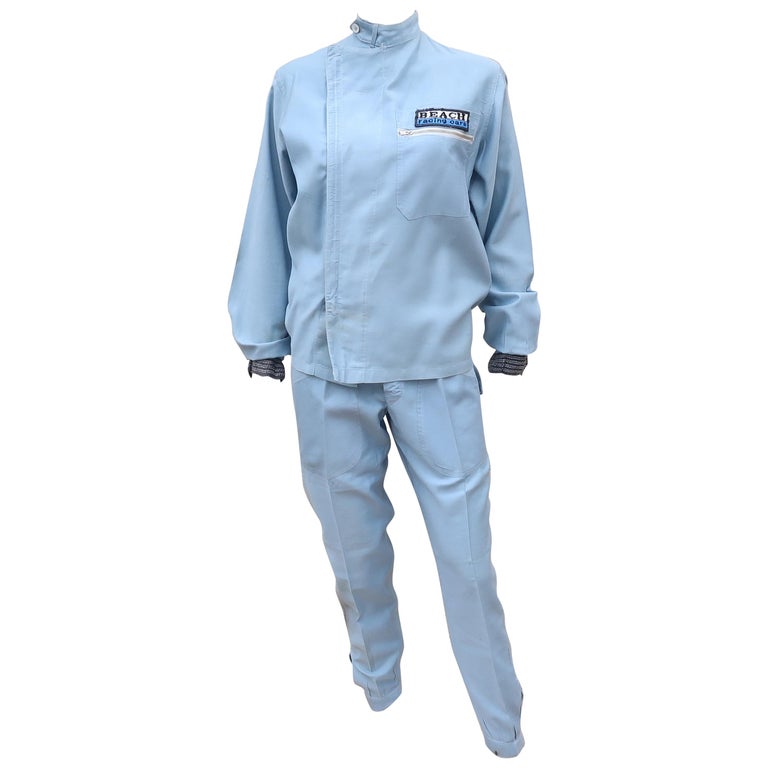 Authentic 1960’s Auto Racing Uniform Suit at 1stDibs