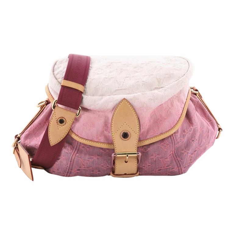 Louis Vuitton Sunshine Handbag Denim at 1stDibs