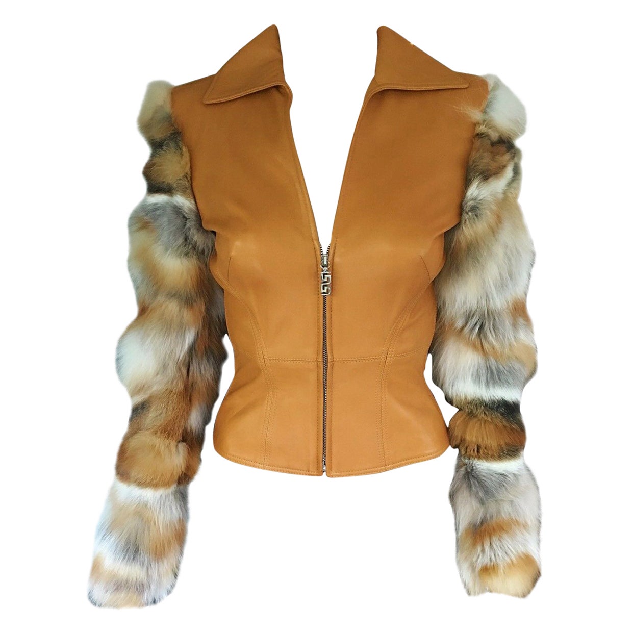 Vito Nacci Fox Coat For Sale at 1stDibs