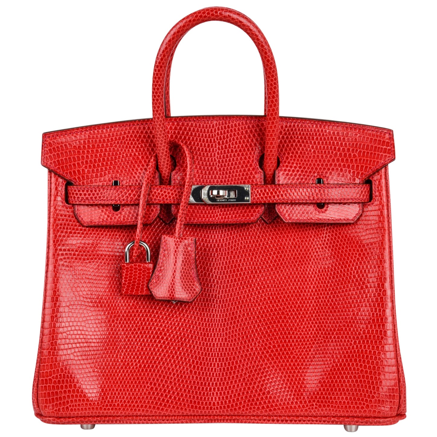 Hermes NEW Birkin 30 Pink Red Alligator Exotic Gold Top Handle Satchel ...