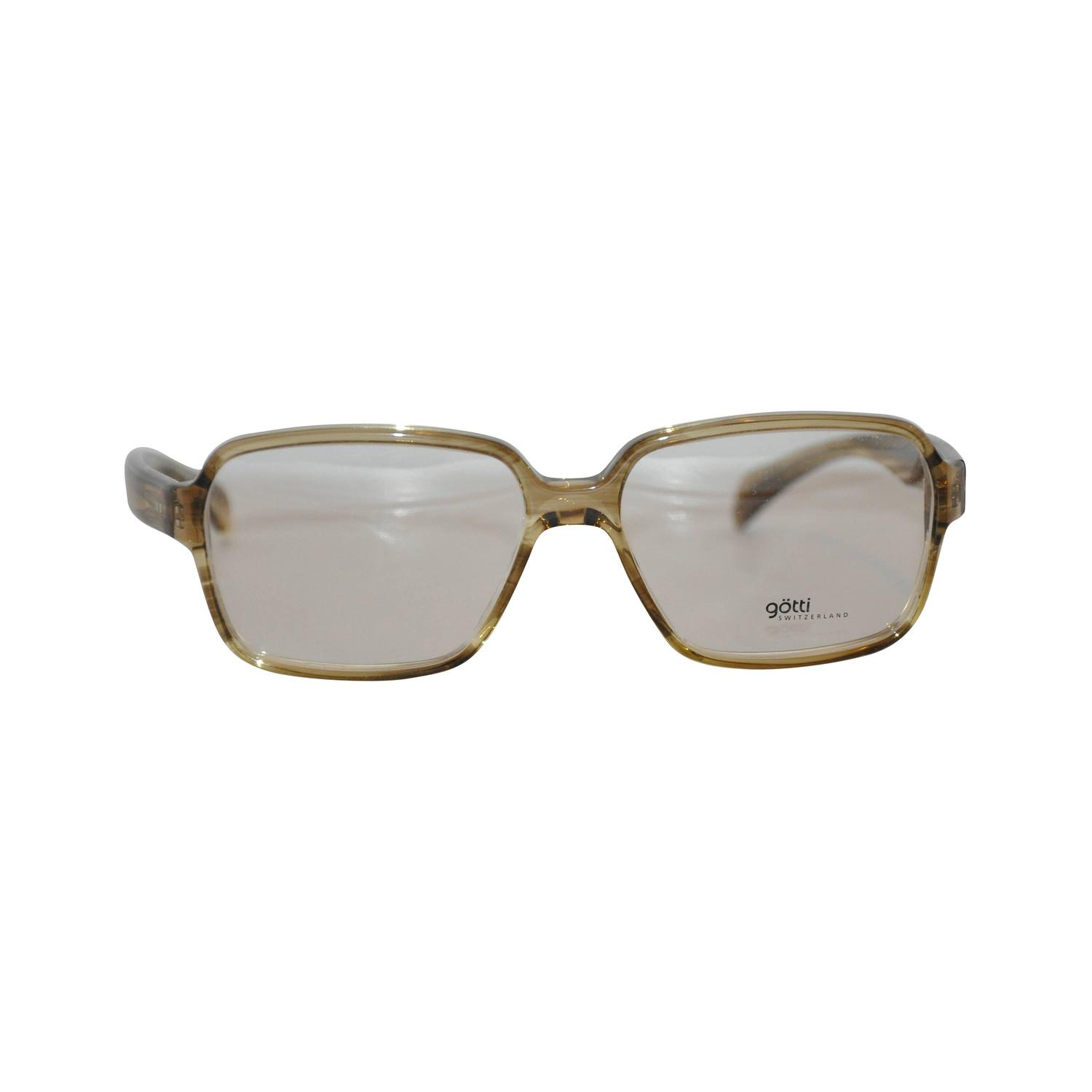Gotti of Switzerland Smoke Lucite Eyeglasses For Sale at 1stdibs