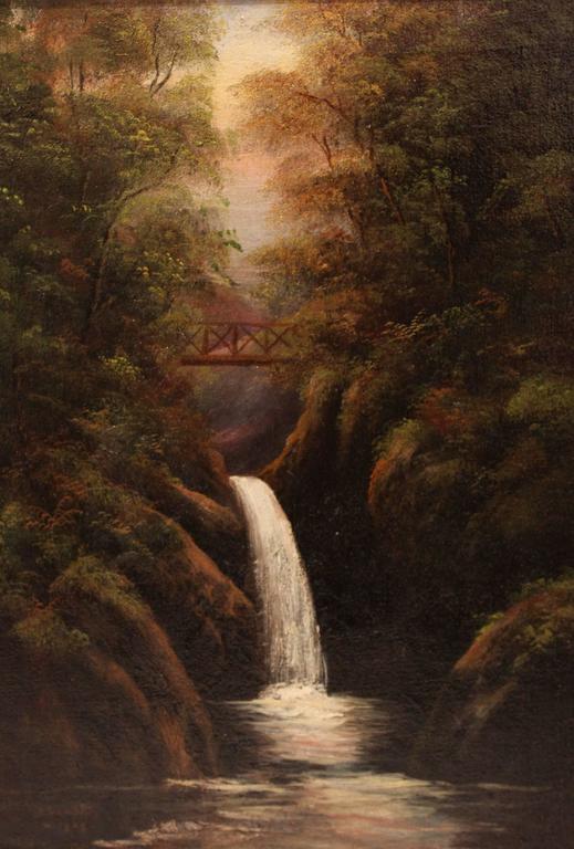 Set of Three "Isle of Man Views" Oil Paintings by D. Hampton For Sale ...