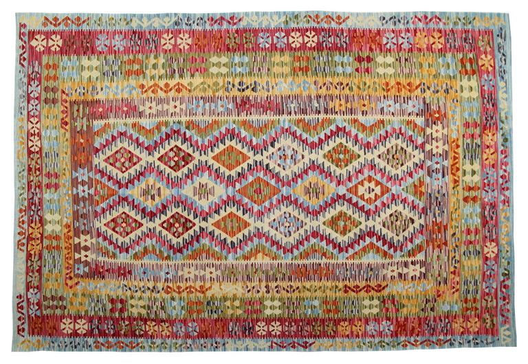 Afghan Kilim Rugs, Contemporary Rugs, Flat-Weave Rug from Afghanistan ...