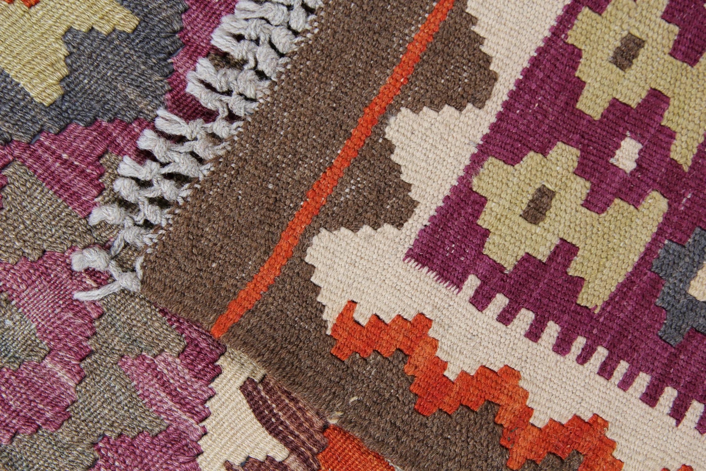 Purple Afghan Kilim Rugs at 1stDibs