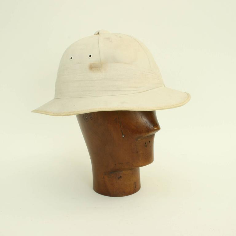 Pith Helmet, Solar Topee at 1stDibs | solar topee for sale, solar pith ...