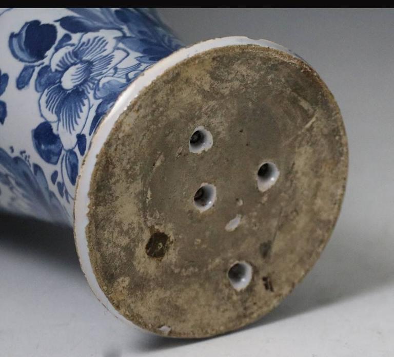 English Pottery Delftware Vase Liverpool Delftworks, Antique Period at ...