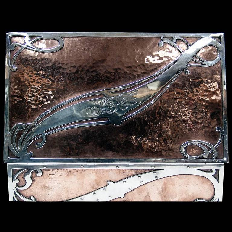 Starr Aesthetic / Arts&Crafts Sterling Silver and Copper Mixed Metal ...