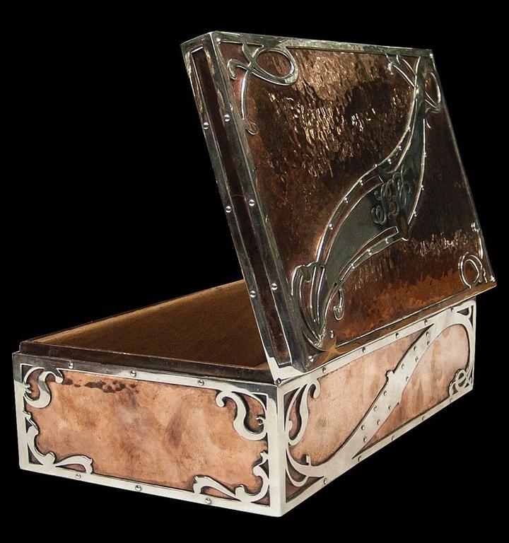 Starr Aesthetic / Arts&Crafts Sterling Silver and Copper Mixed Metal ...