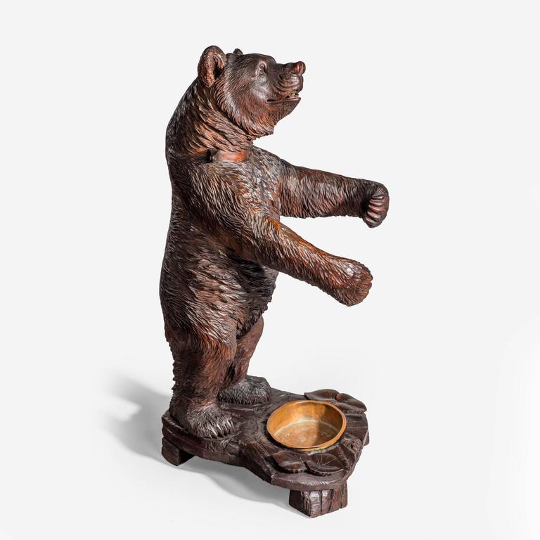‘Black Forest’ Bear Stick Stand at 1stDibs