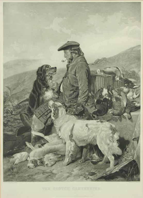 Hunting Shooting Pictures, English and Scottish Gamekeepers at 1stDibs