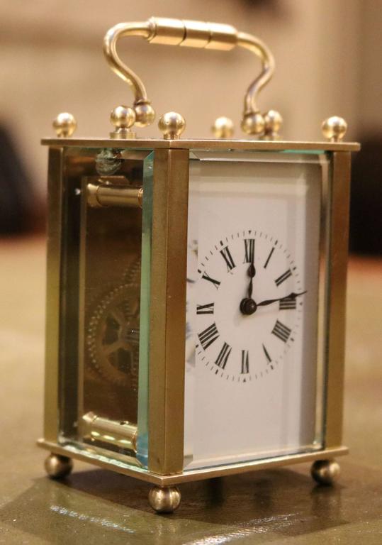 Miniature Timepiece Carriage Clock at 1stDibs