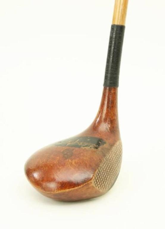 Antique Hickory Golf Club, Walter Hagen, Driver at 1stDibs | vintage ...