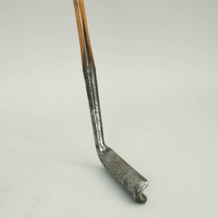 Antique Hickory Golf Club, Perwhit Putter at 1stDibs