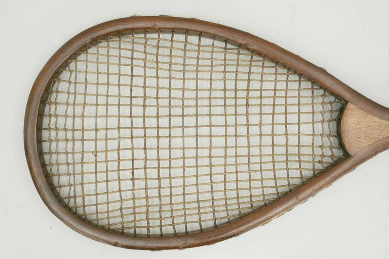 Early Lawn Tennis Racket at 1stDibs