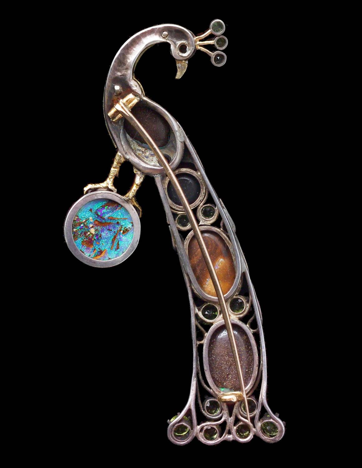 CHARLES ROBERT ASHBEE A Highly Important Guild of Handicraft Peacock ...