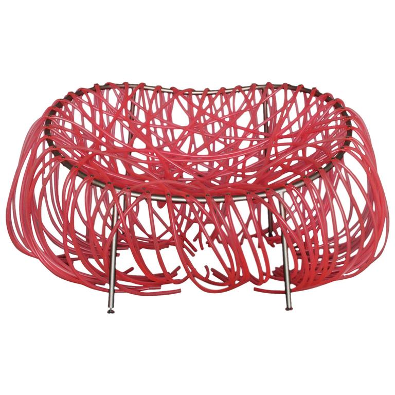 Edra "Anemone" Chair in Pink by Fernando and Humberto Campana For Sale ...