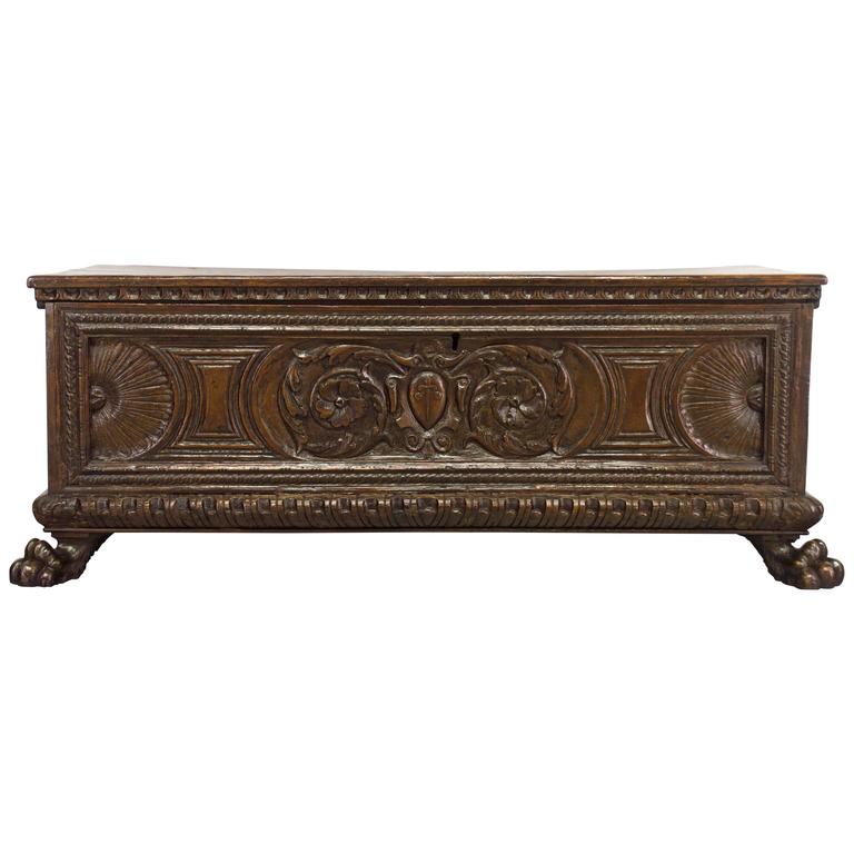 18th Century Italian Cassone or Chest at 1stDibs