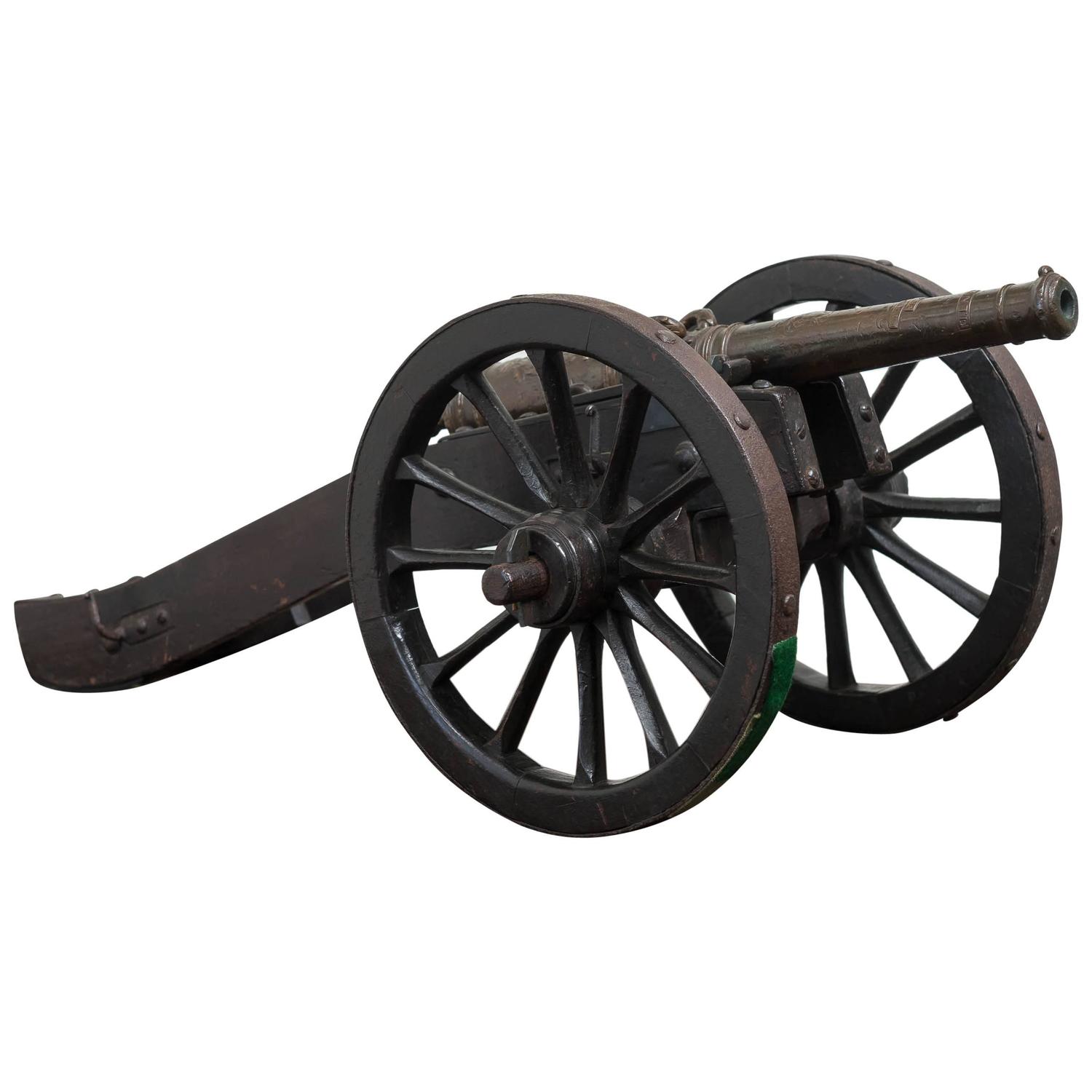 19th Century Model of 18th Century Style Cannon at 1stdibs