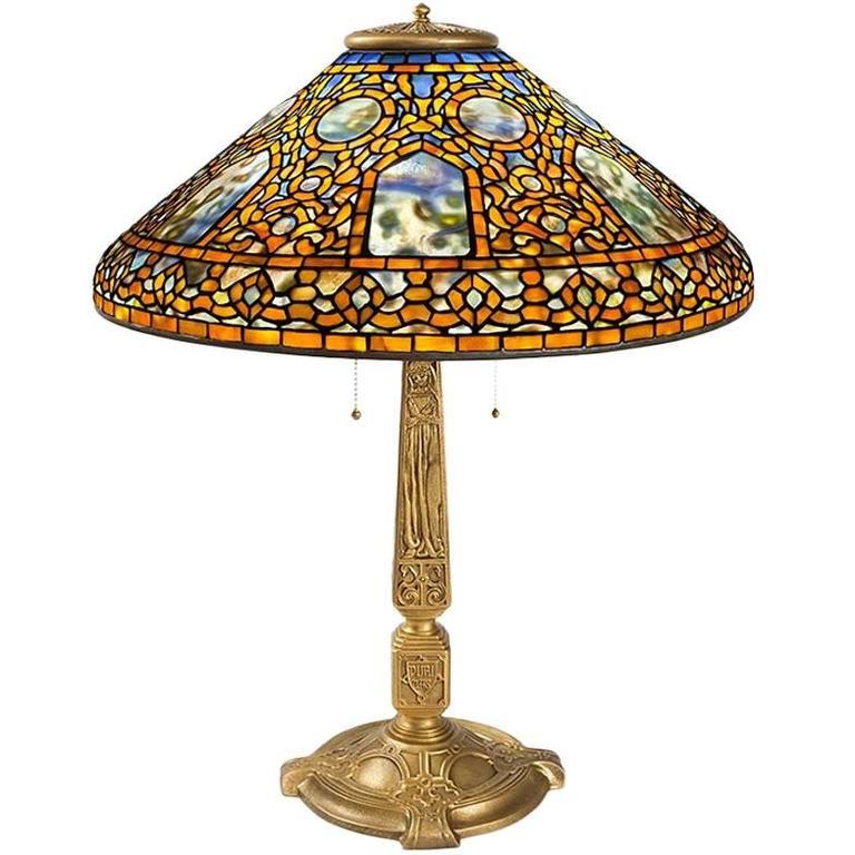 Tiffany Studios “Russian” Table Lamp at 1stDibs