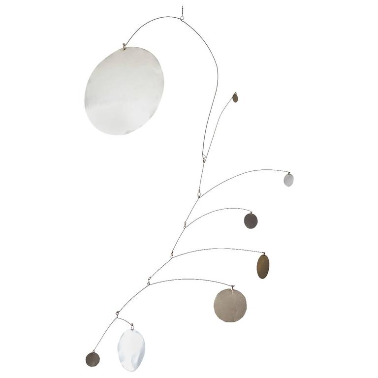 Vintage Metal Alexander Calder Style Mobile at 1stDibs | vintage calder ...