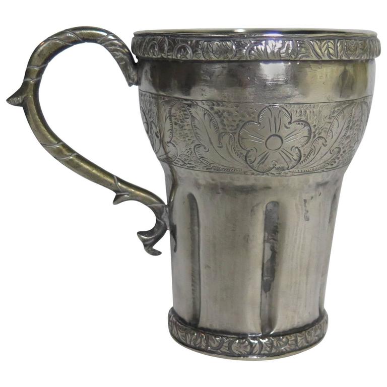 18th Century Spanish Colonial Silver Cup at 1stDibs
