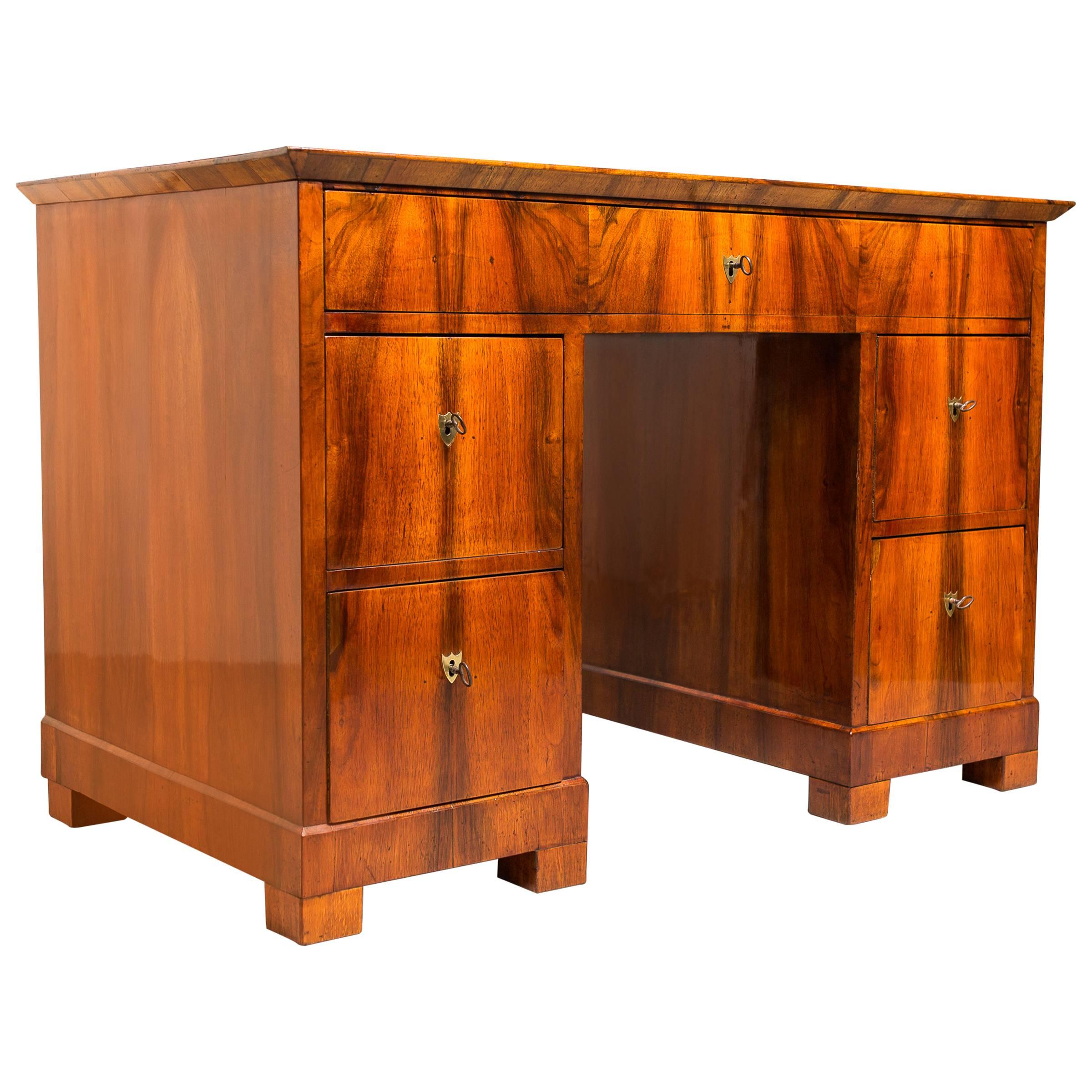 Biedermeier Writing Desk Nut Wood, Austria circa 1830 at 1stDibs ...