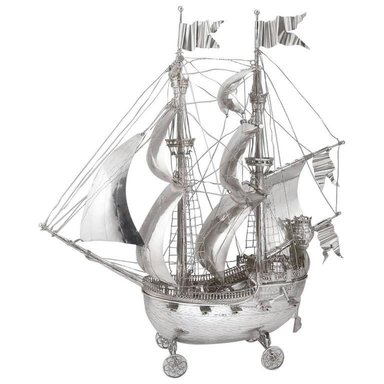 German Silver Nef at 1stDibs