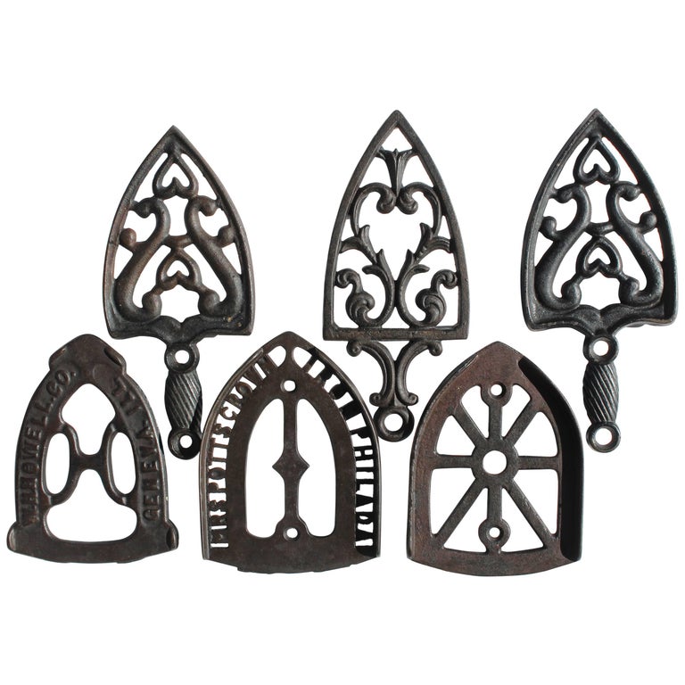 19th Century Unusual Flat Iron Trivets at 1stDibs | unusual trivets